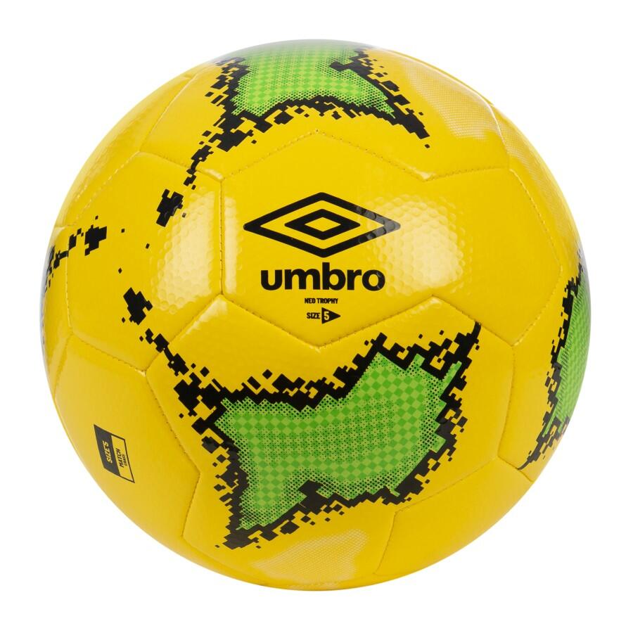 UMBRO Neo Trainer 24 Gul/Grønn 4 Slitesterk, maskinsydd treningsball ...