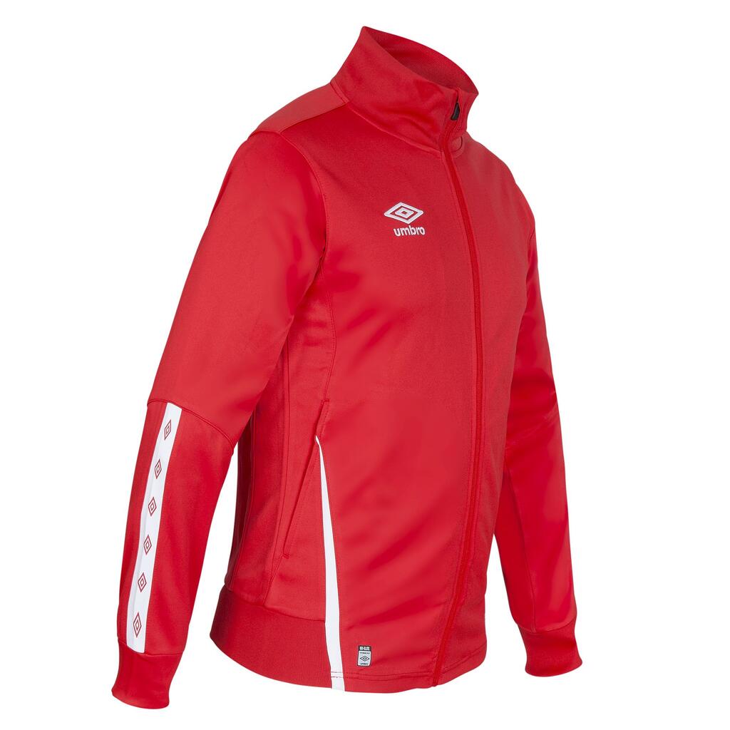 UMBRO UX Elite Track Jacket Rød L Polyesterjakke med tøffe detaljer ...