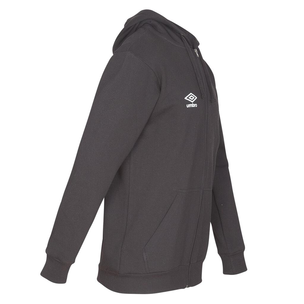 UMBRO Basic Hood Jacket jr Sort 164 Hettegenser med liten logo - Scan Trade AS – Klubbspesialisten