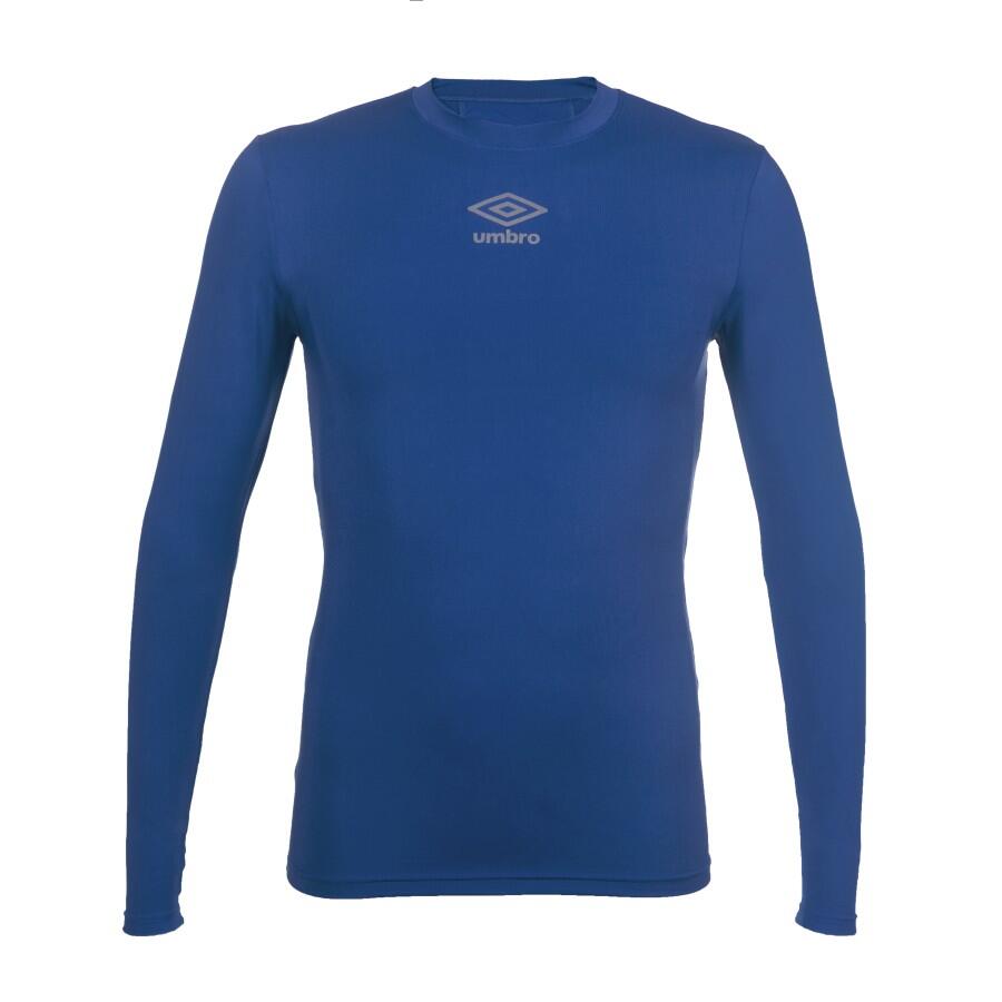 UMBRO UX Elite Underw Top Blå M/L Teknisk tettsittende trøye med lang ...