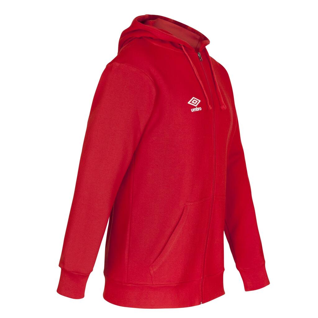 UMBRO Basic Hood Jacket jr Rød 152 Hettegenser med liten logo - Scan ...