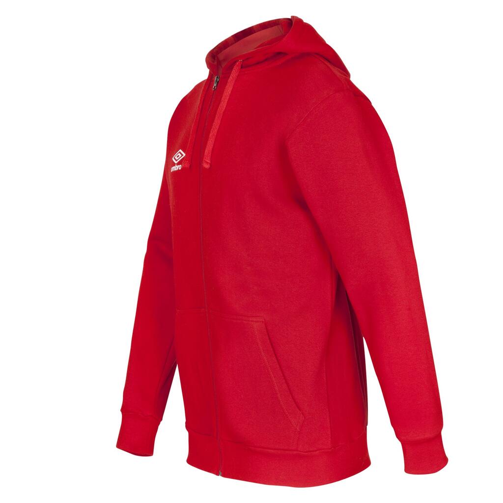 UMBRO Basic Hood Jacket jr Rød 152 Hettegenser med liten logo - Scan ...